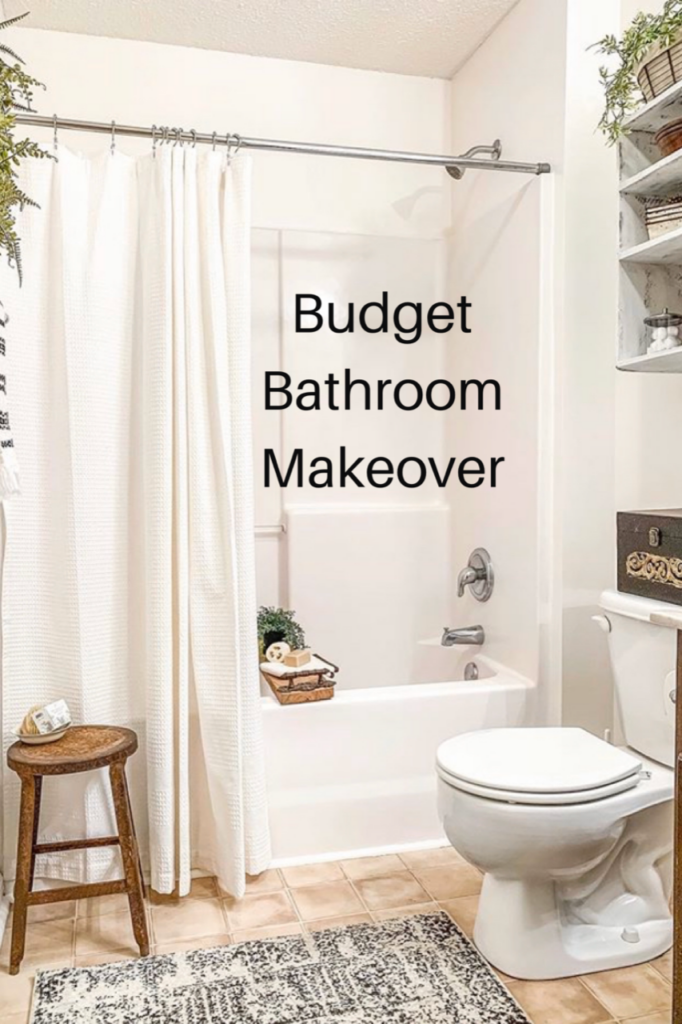 Master Bathroom Makeover on a Budget